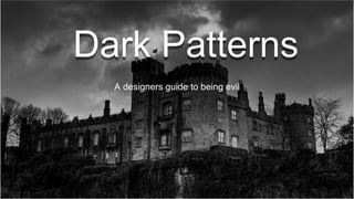 Dark patterns | PPT