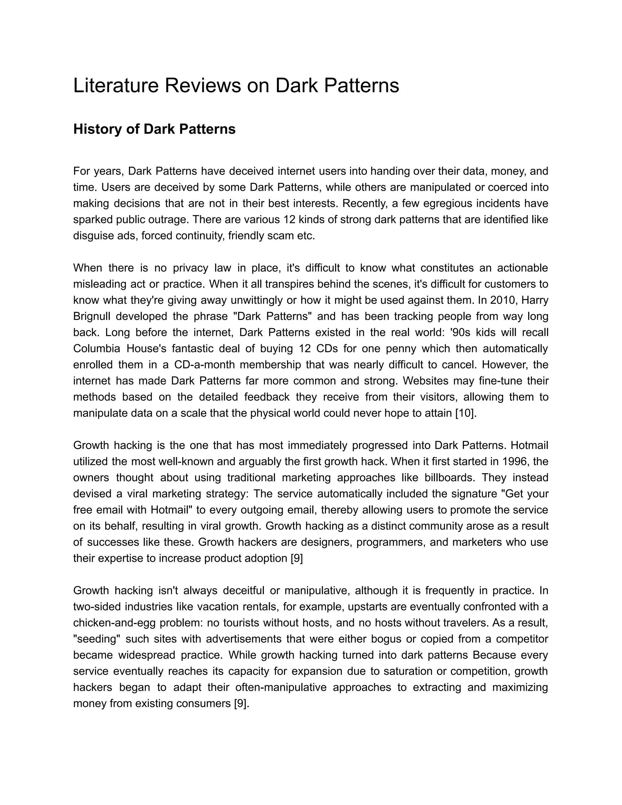 Dark Patterns Research Paper | PDF