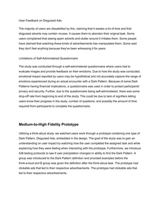 Dark Patterns Research Paper | PDF