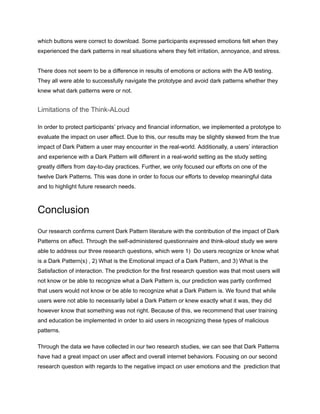 Dark Patterns Research Paper | PDF
