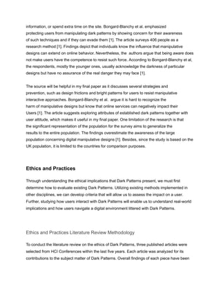 Dark Patterns Research Paper | PDF
