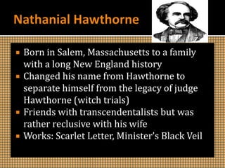 Dark romanticism | PPTX