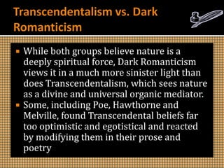 Dark romanticism | PPTX