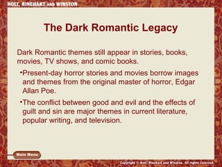 Dark romantics ppt | PPT
