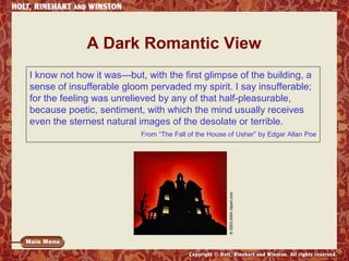 Dark romantics ppt | PPT