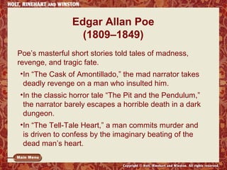 Dark romantics ppt | PPT