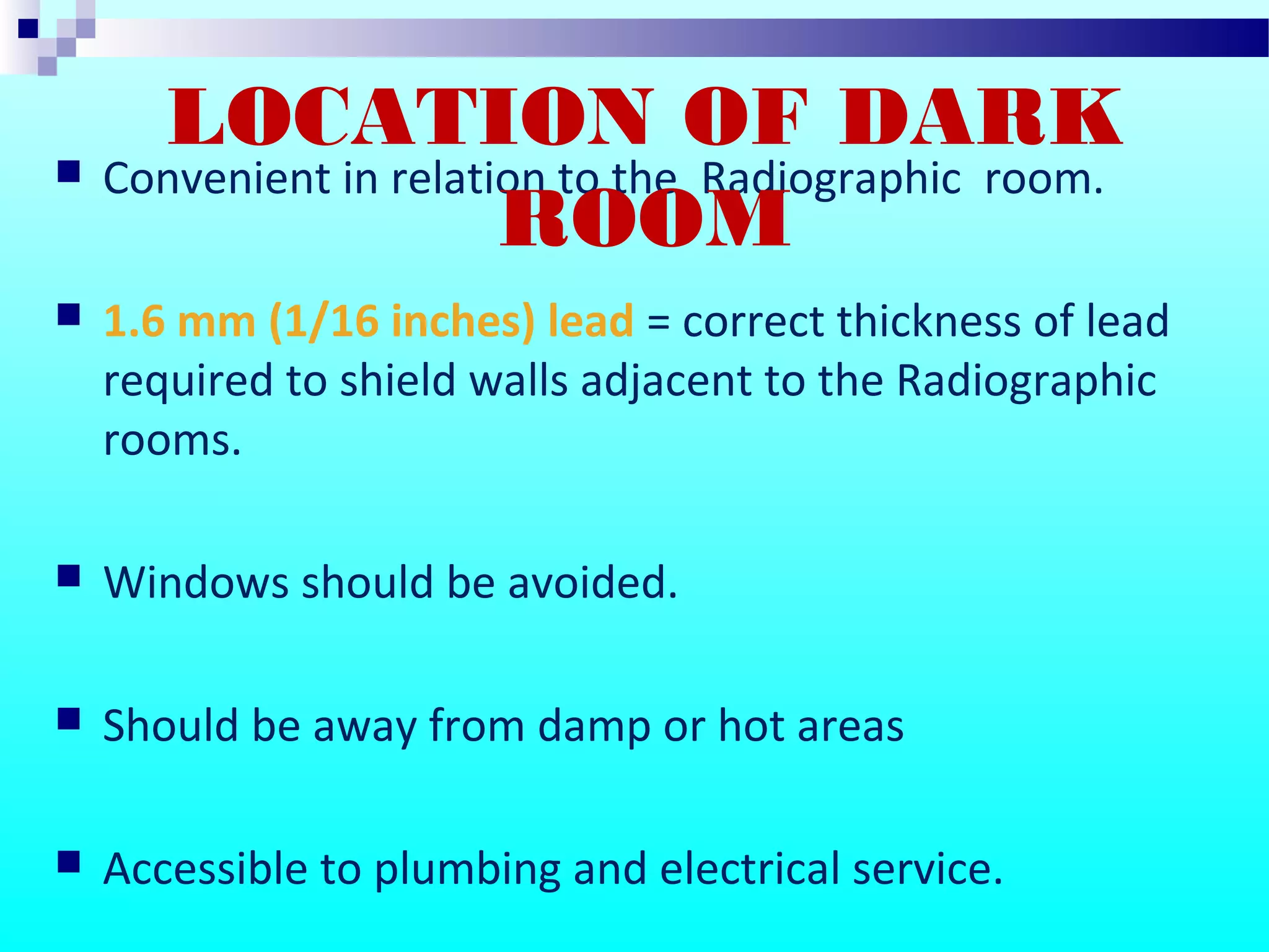 Dark room | PPT
