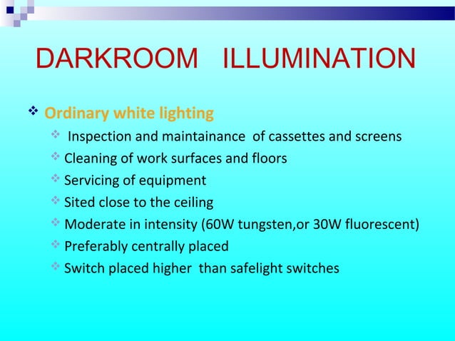 Dark room | PPT
