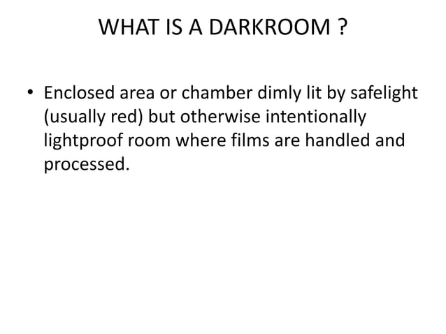 DARK ROOM.pptx