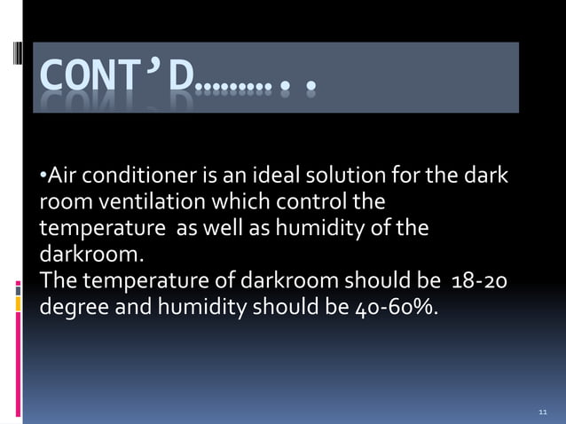 DARK ROOM procedure in radiology department.pptx | Photography | Arts ...