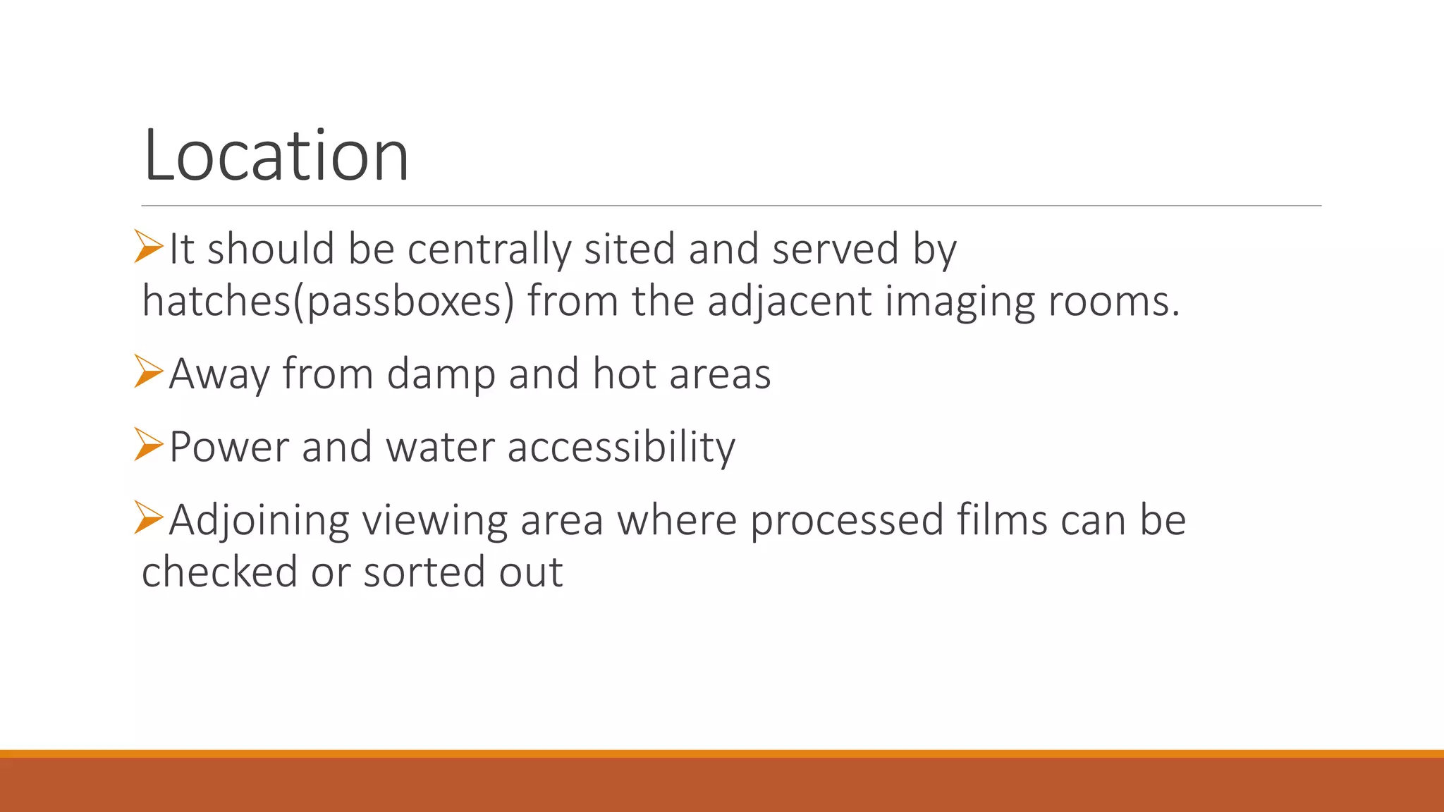 Dark room and film processing techniques rv | PPTX