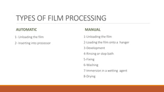 Automatic Processing