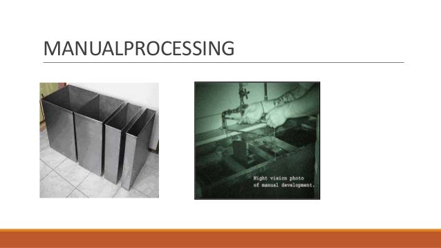 Dark room and film processing techniques rv