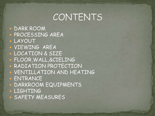 Darkroom layout 1 | PPTX