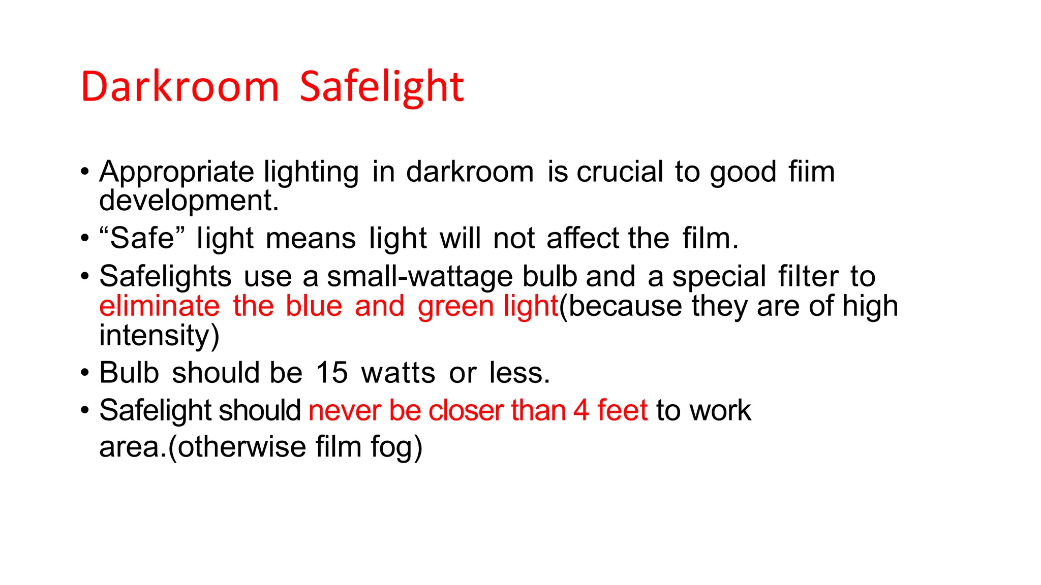 Dark Room Requirements and Maintenance.pptx