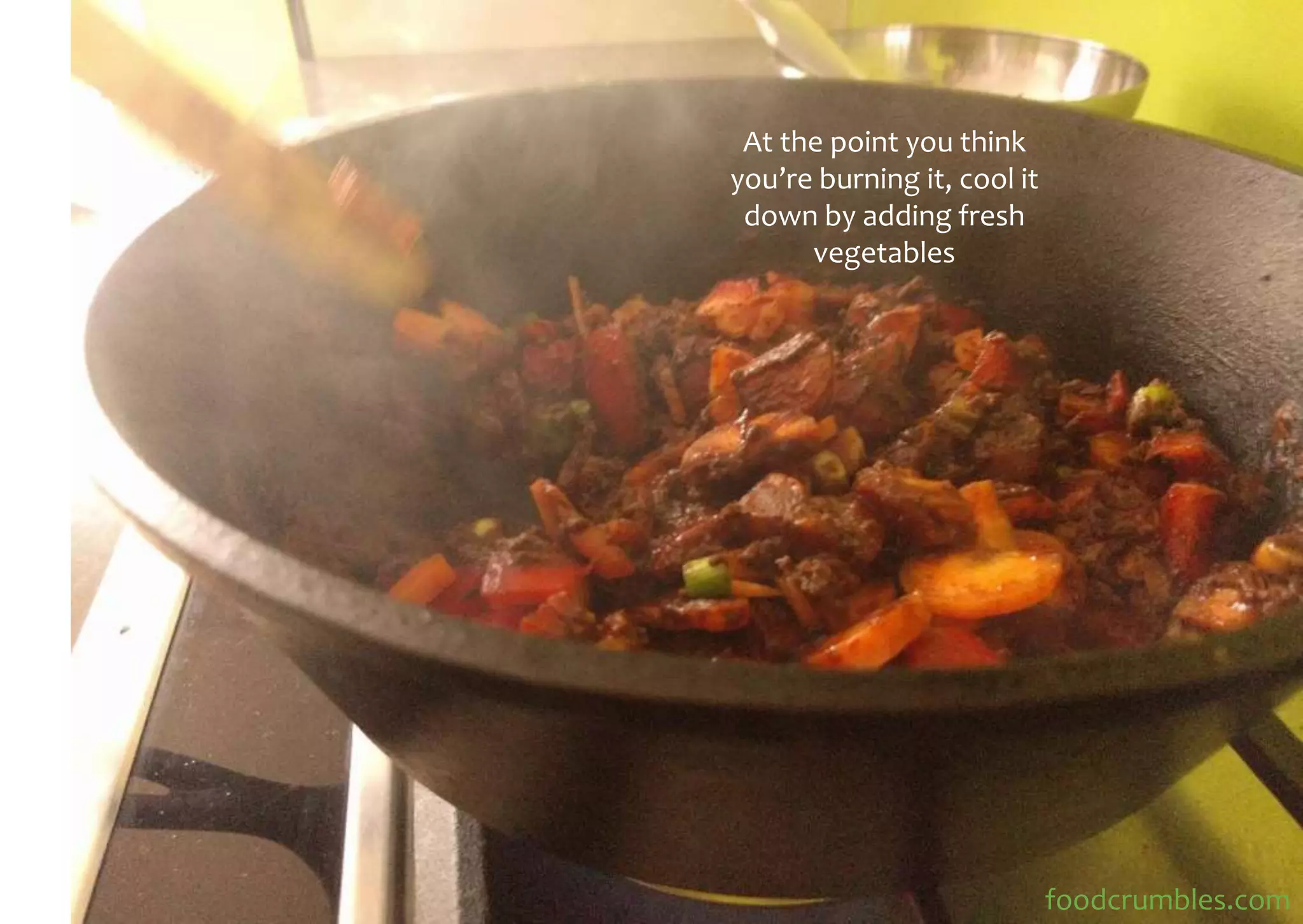 Making a dark roux for gumbo | PPTX