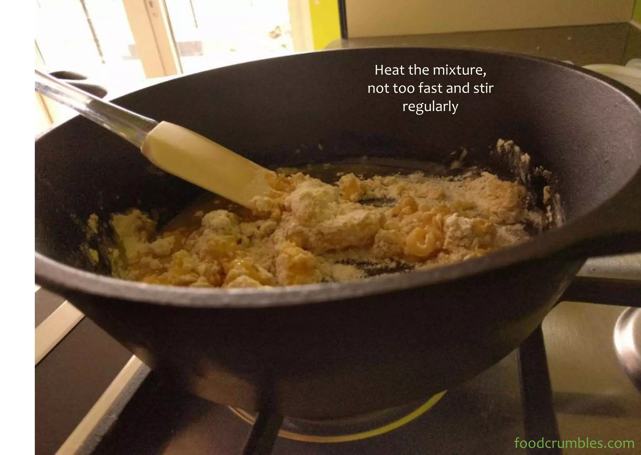 Making a dark roux for gumbo | PPTX