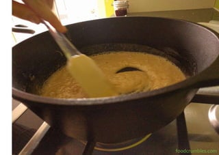 Making a dark roux for gumbo | PPTX