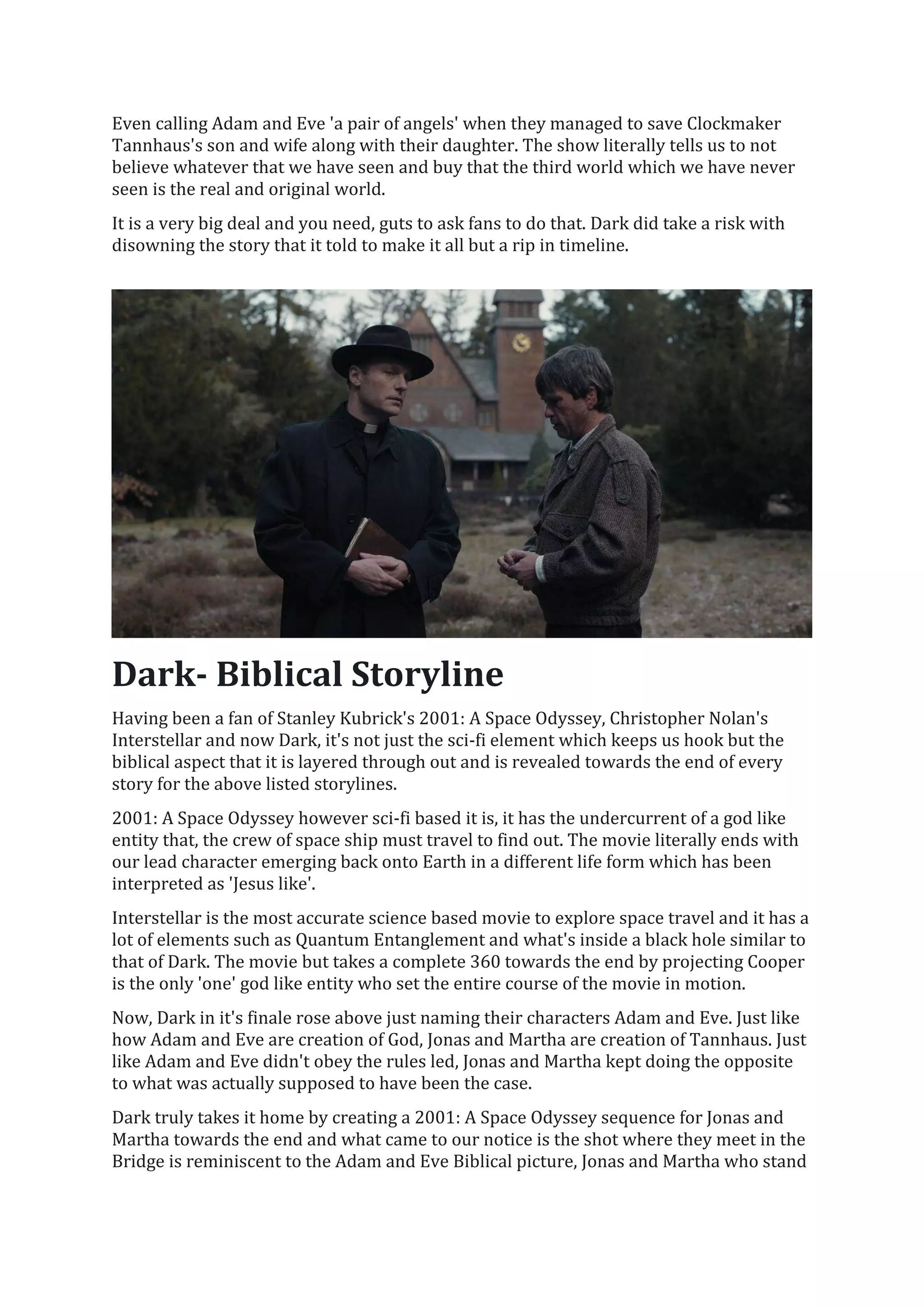 Dark series explined | PDF