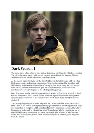 Dark series explined | PDF