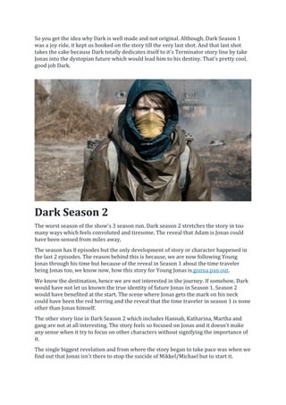 Dark series explined | PDF