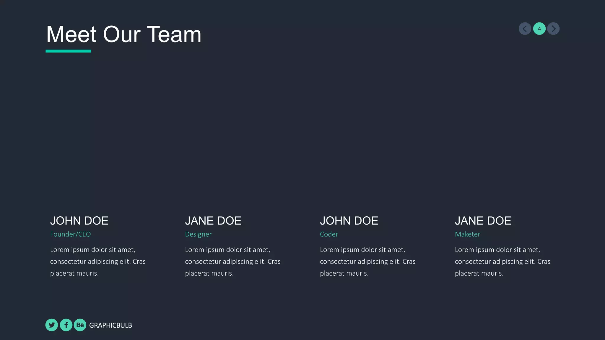 Dark theme free powerpoint template | PPT