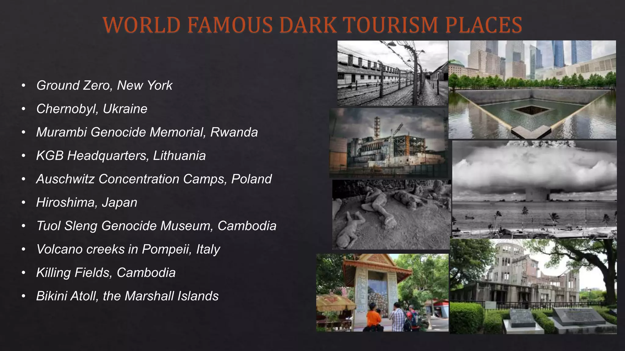 A Brief Introduction to Dark Tourism In India | PPTX