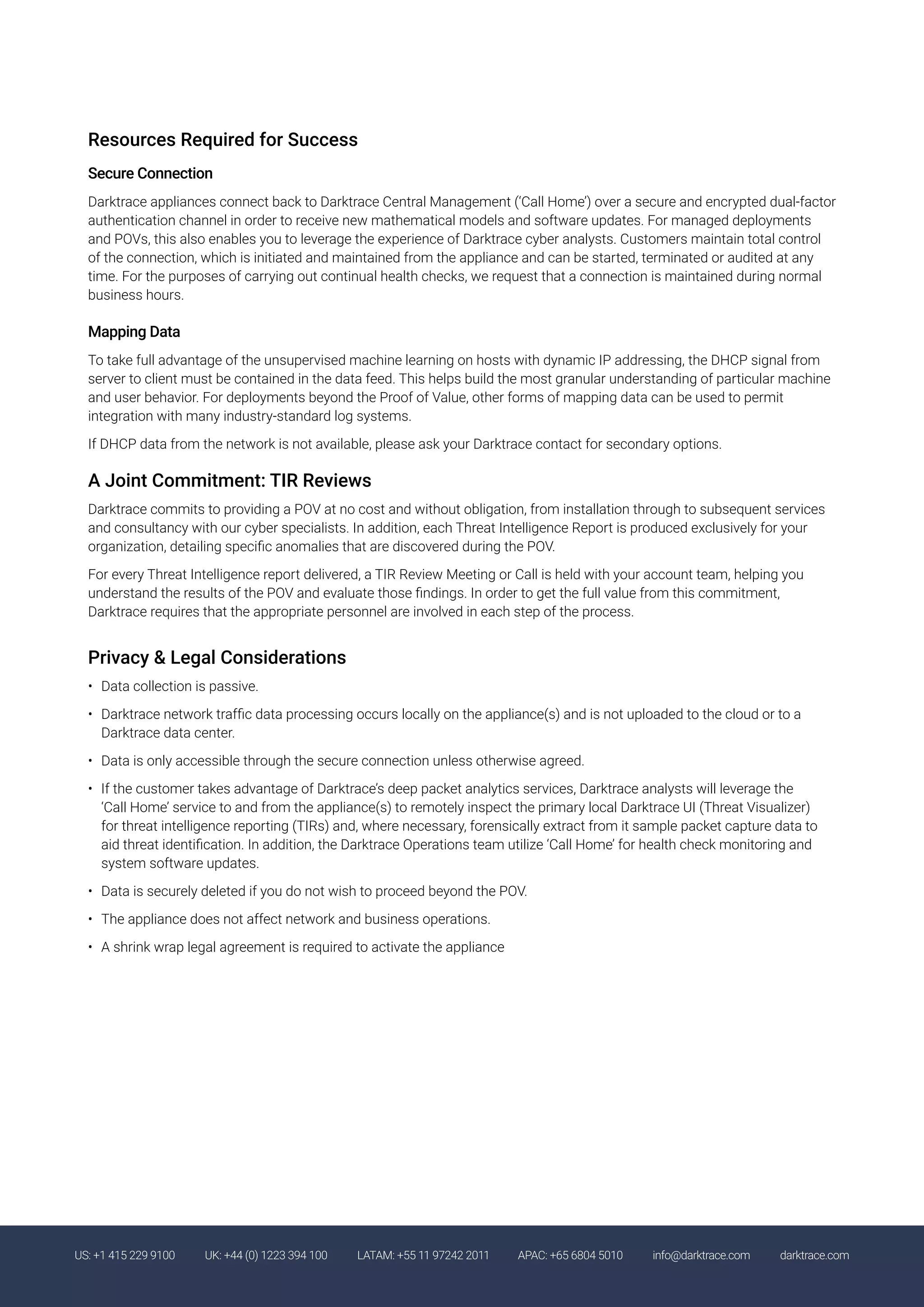 Darktrace Proof of Value | PDF