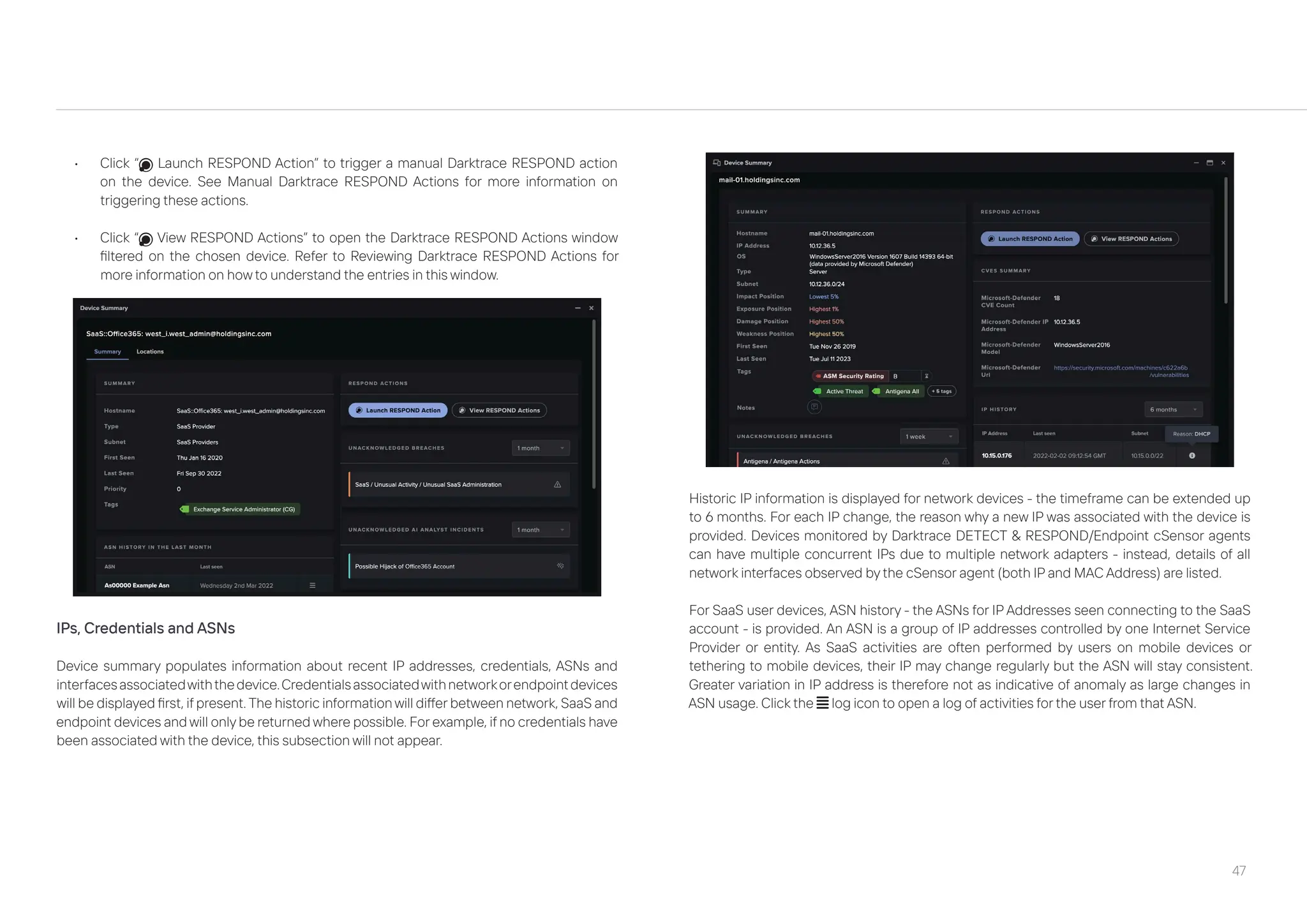 Darktrace_Threat_Visualizer_User_Guide.pdf | Cloud Computing | Internet