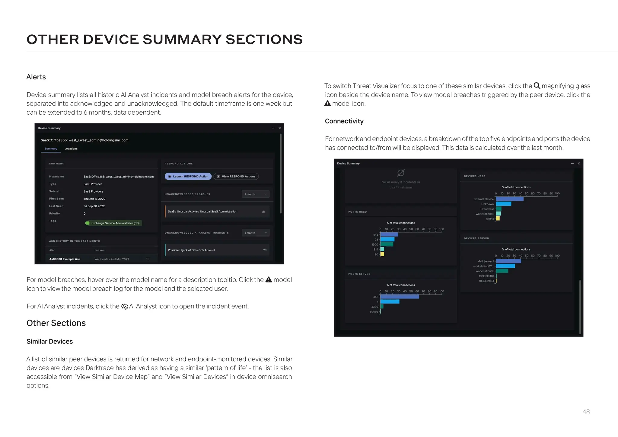 Darktrace Threat Visualizer User Guide Pdf Cloud Computing Internet