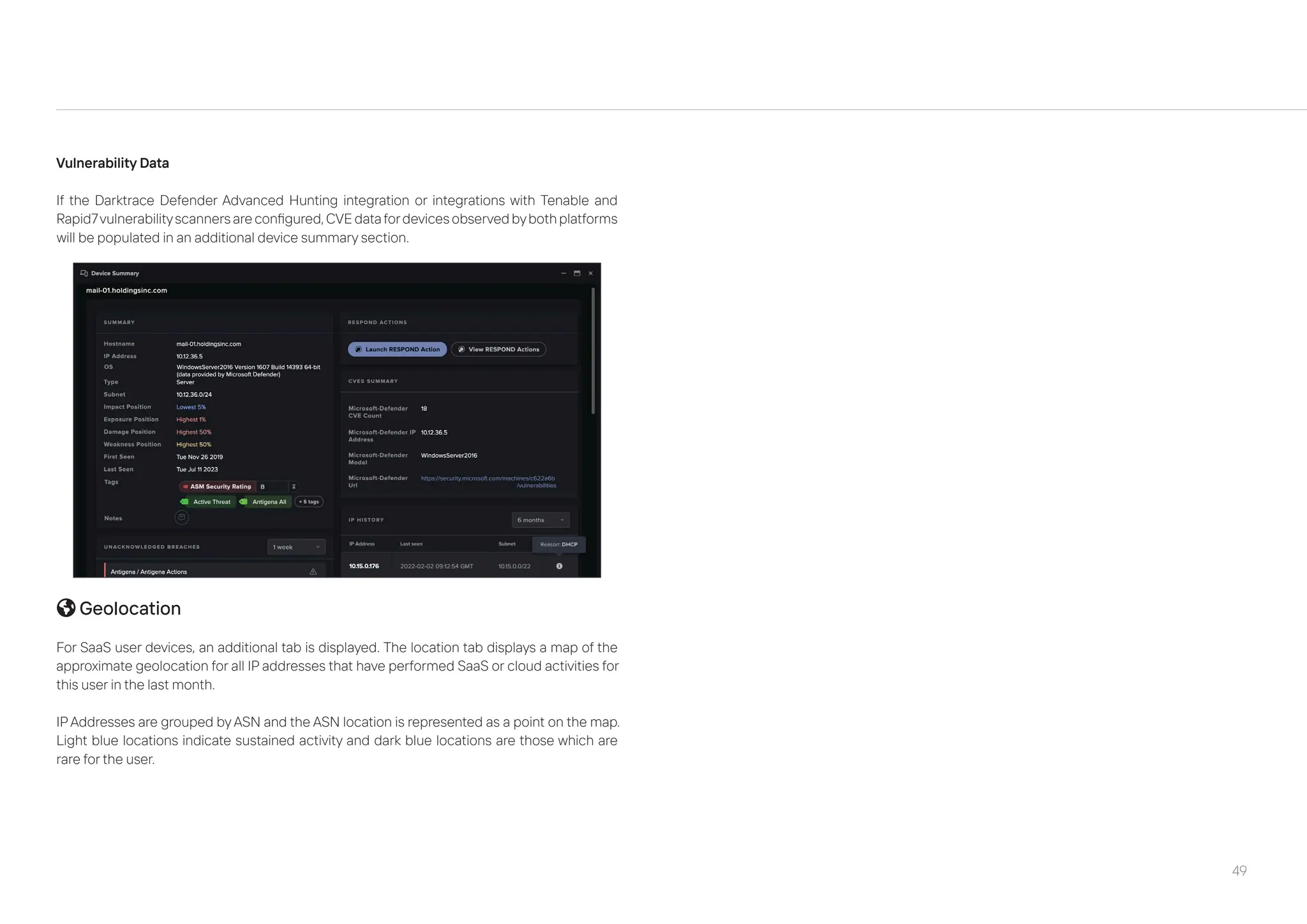 Darktrace_Threat_Visualizer_User_Guide.pdf | Cloud Computing | Internet