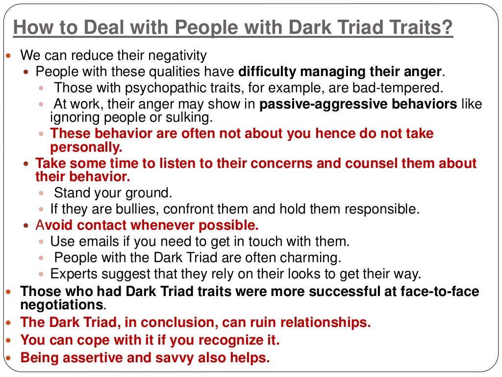 Dark Triad