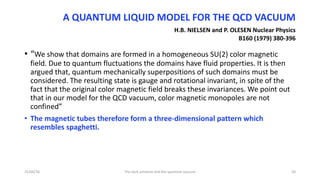 Dark universe and quantum vacuum | PDF