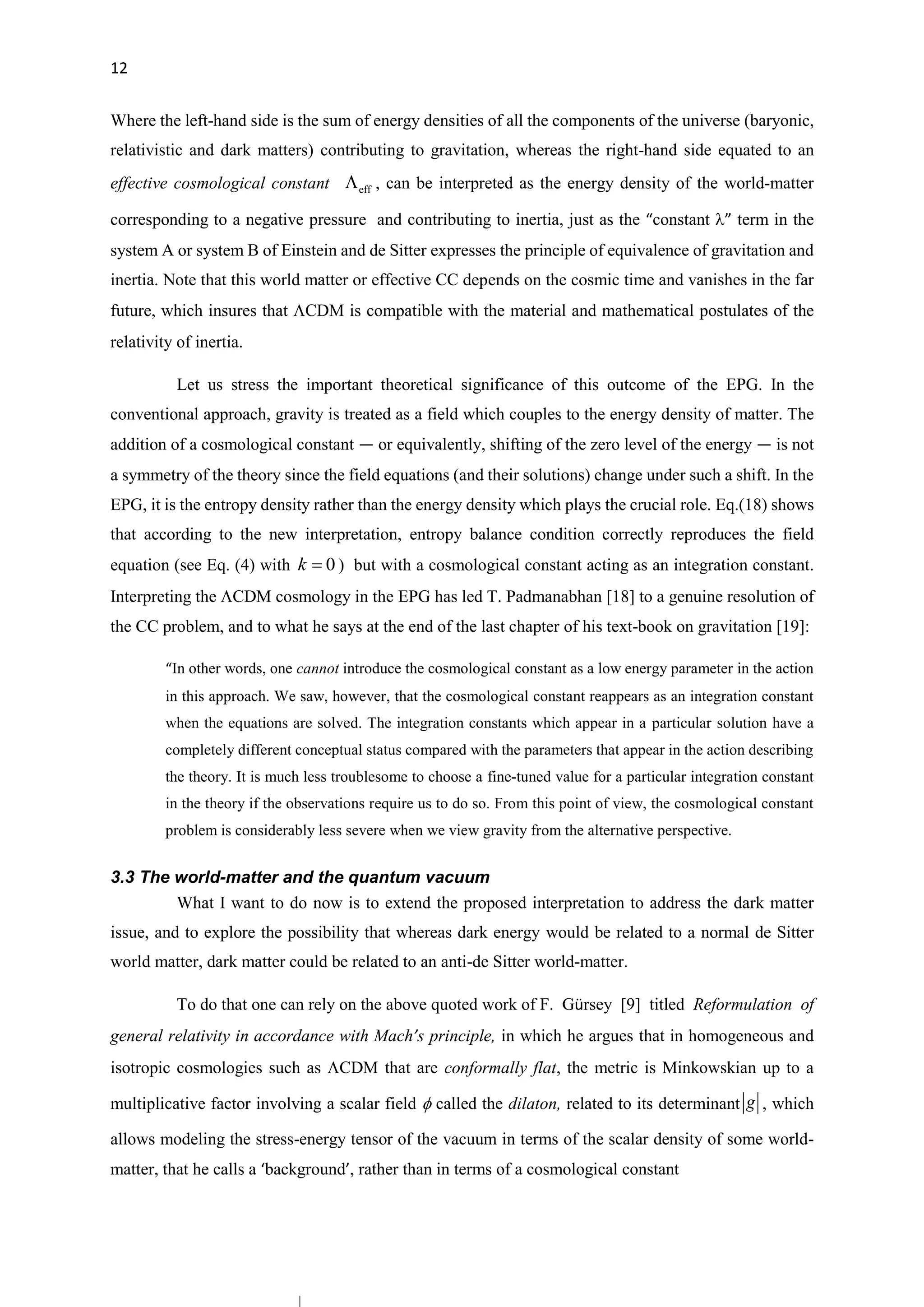 The dark universe and the quantum vacuum | PDF | Physics | Science