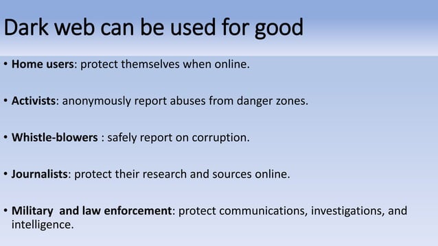 Dark web | PPTX