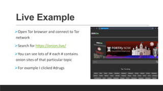 Dark Web | PPTX