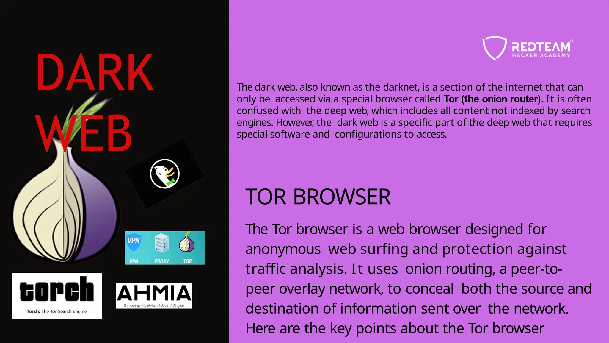Data breaches and dark web. What is Onion Network? | PPTX