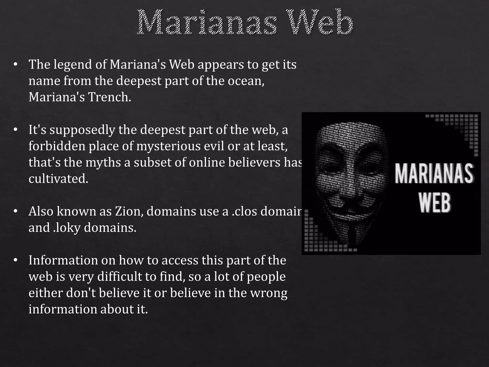 Journey To The Dark Web | PPTX