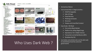 Introduction To Dark Web | PPTX