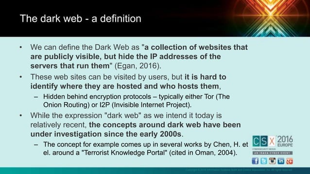 Dark web markets: from the silk road to alphabay, trends and ...