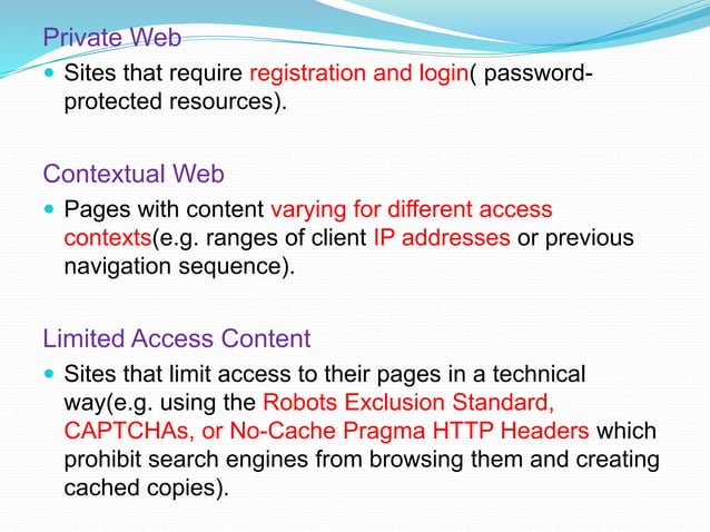 Dark web presentation | PPTX | Internet | Computing