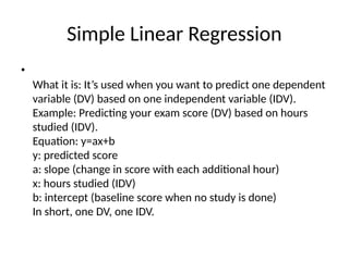 Data analytics Lecture power point presentations | PPT