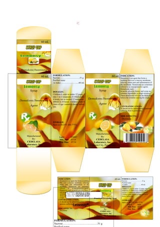 Darline Syrup presentation | PDF