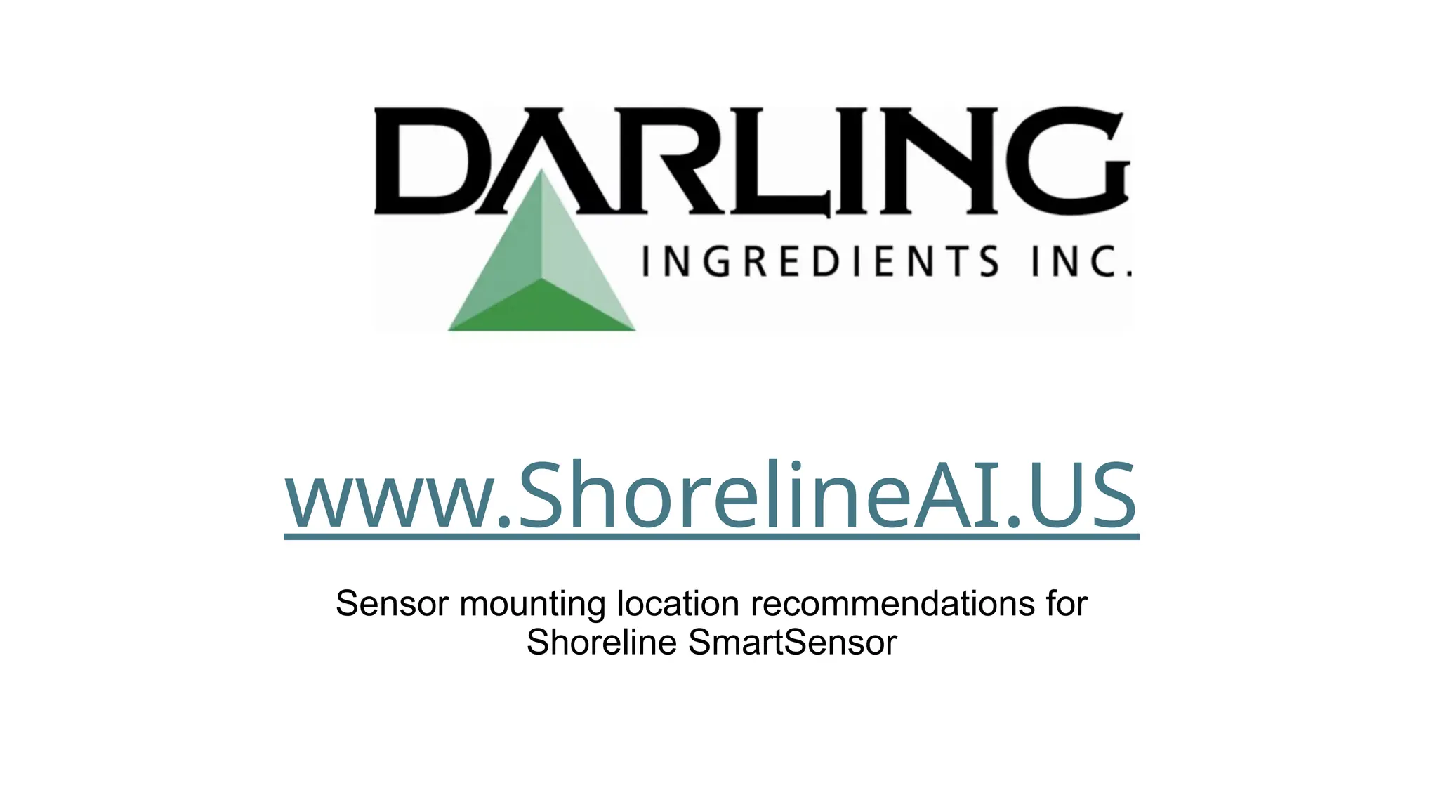 Darling industries Sensor installation location PPT 31 March'25.pptx