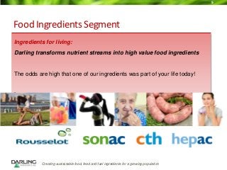 Darling Ingredients - Investor Presentation | PDF