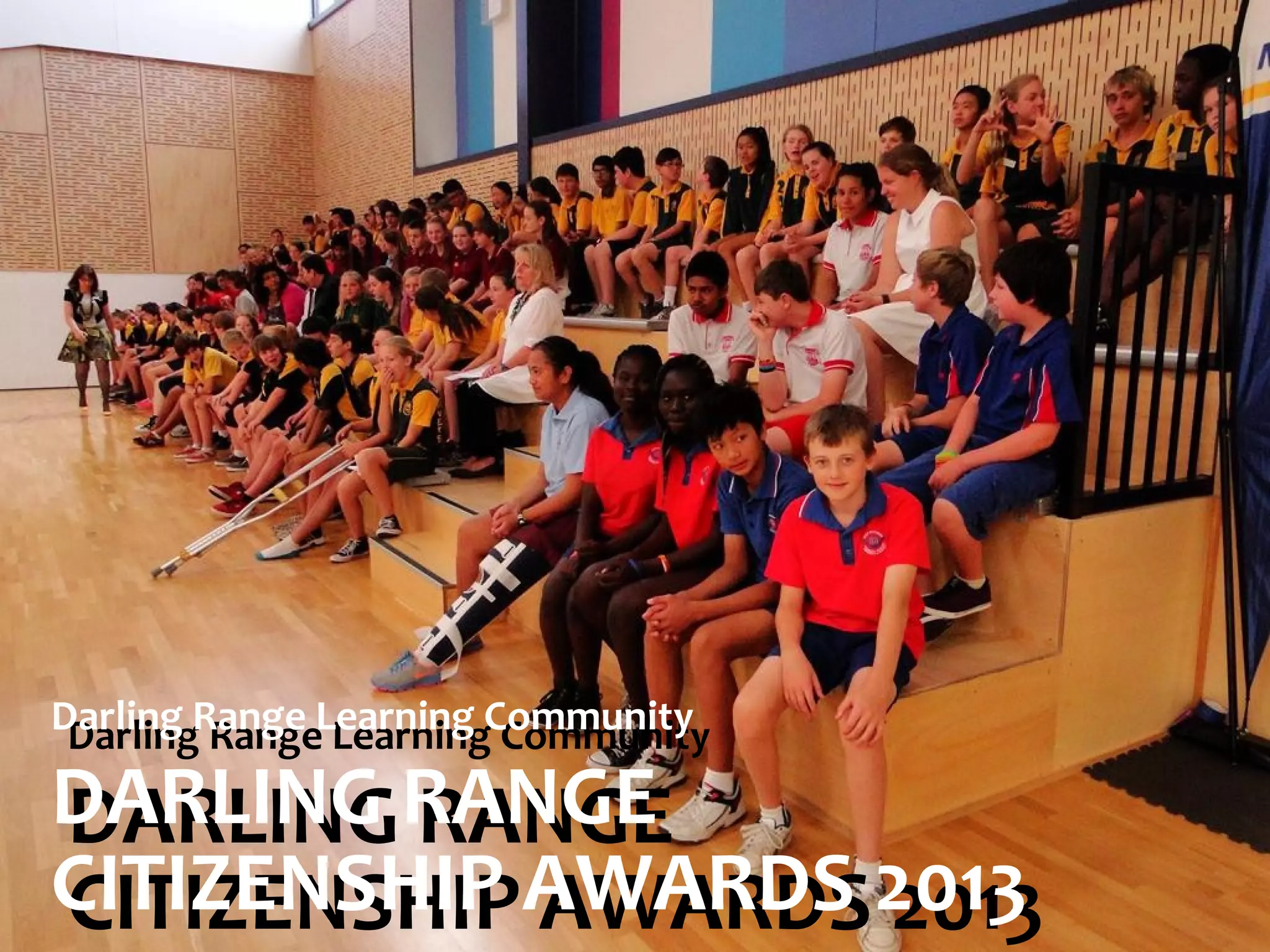 Darling Range Learning Community - Citizenship Awards 2013 | PPT ...