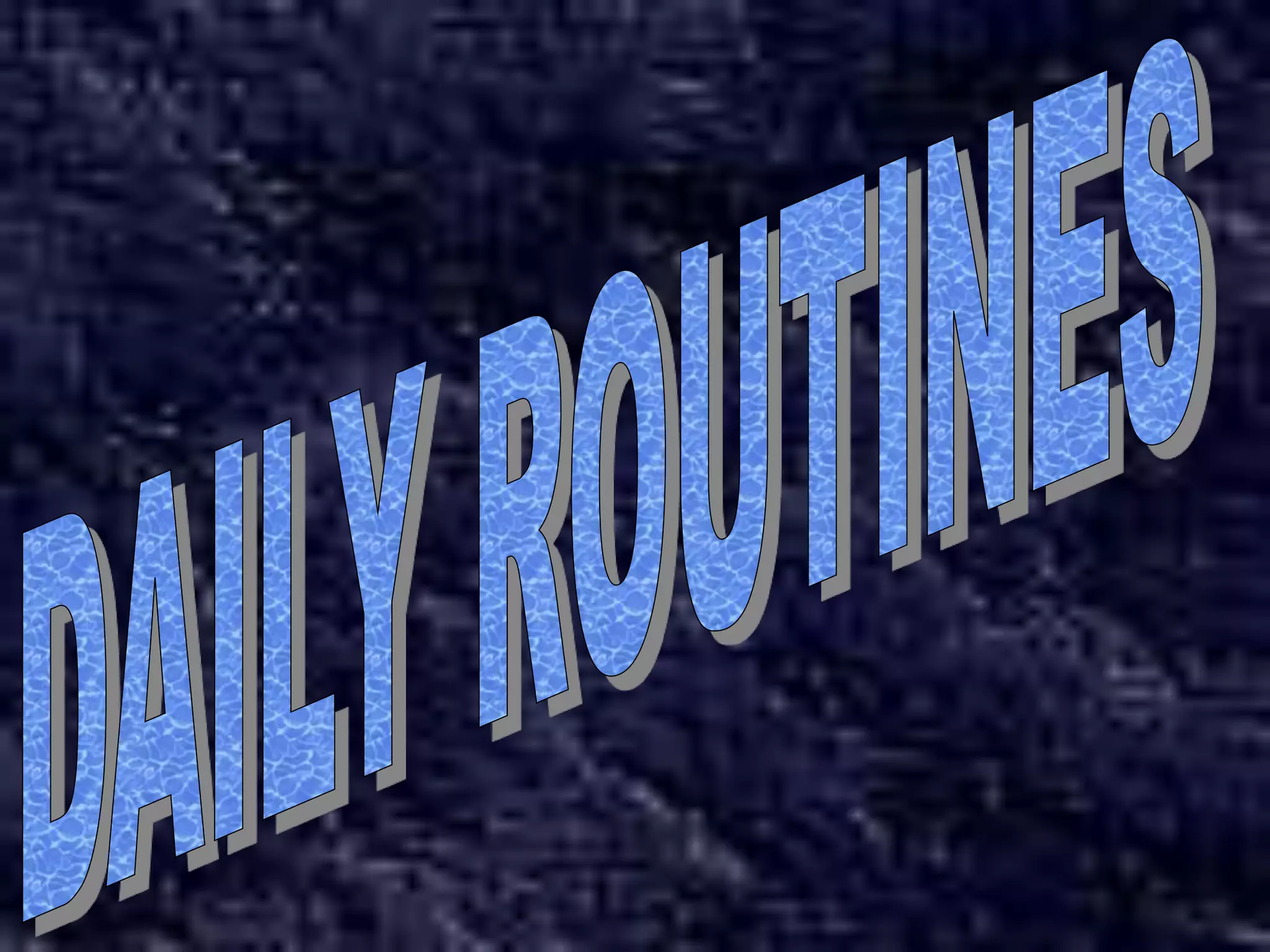 Darly routines | PPT