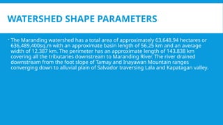 Daromaoang Watershed Plan for watershed .pptx