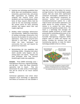 Driving Technological Surprise: DARPA’s Mission in a Changing World | PDF