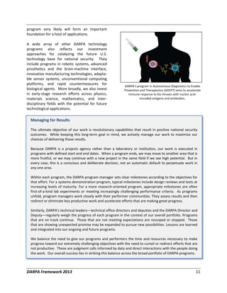 Driving Technological Surprise: DARPA’s Mission in a Changing World | PDF